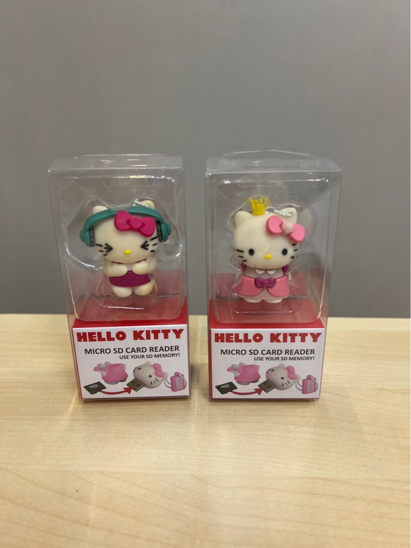 BN Authentic Sanrio Hello Kitty Micro SD Card Reader, Computers & Tech ...