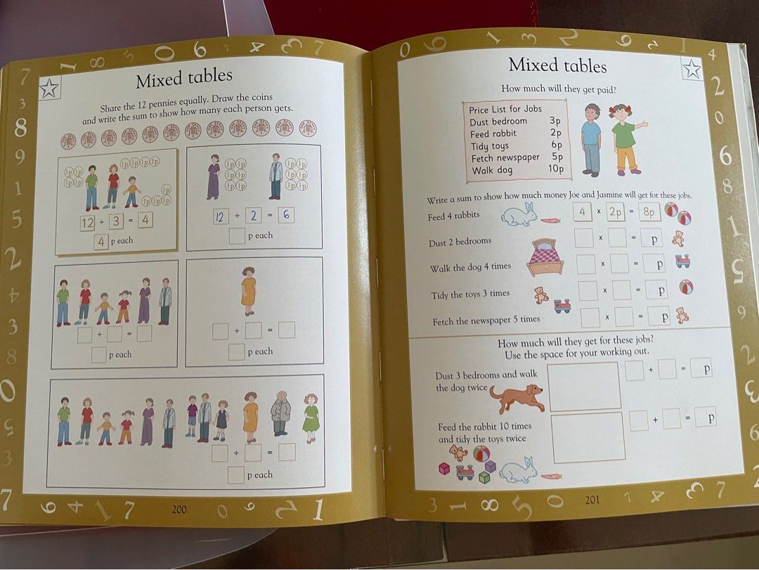 Times Tables Book, Hobbies & Toys, Books & Magazines, Assessment Books ...
