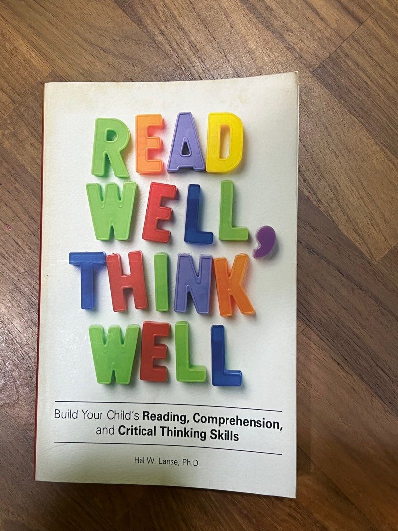 [Book Sale] Read Well, Think Well, Hobbies & Toys, Books & Magazines ...