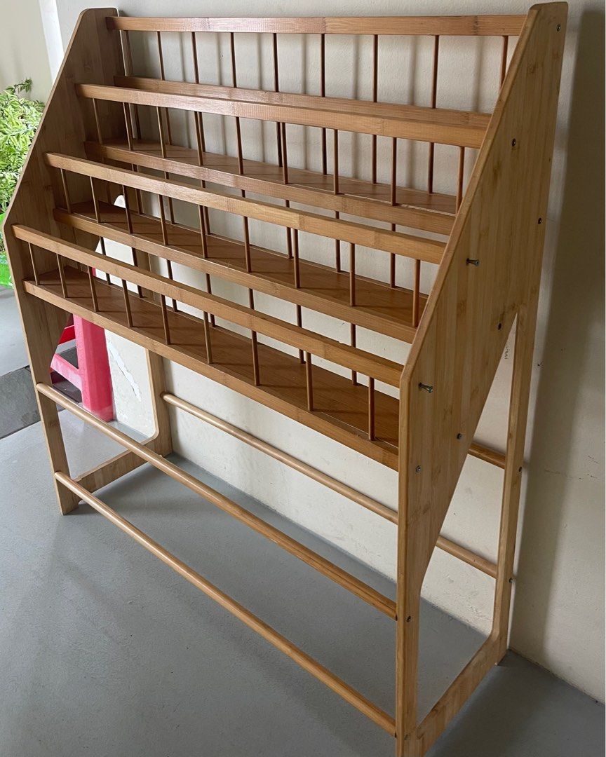 Books and magazines rack, Furniture & Home Living, Furniture, Shelves ...