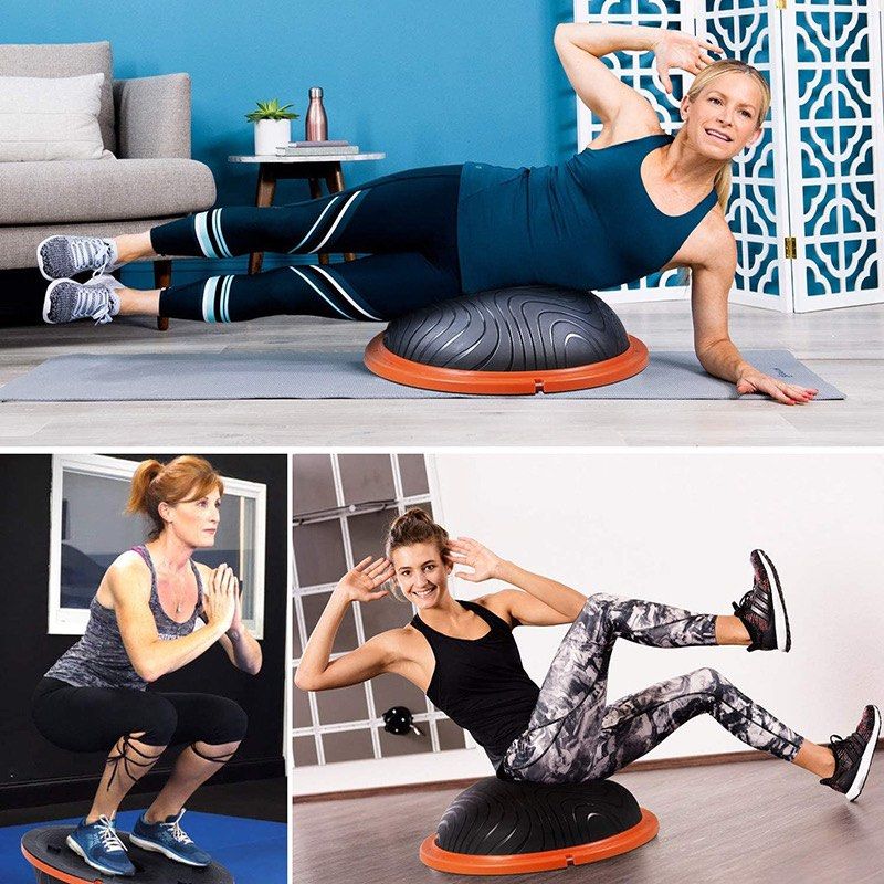 Bosu Ball, Sports Equipment, Exercise & Fitness, Toning & Stretching ...