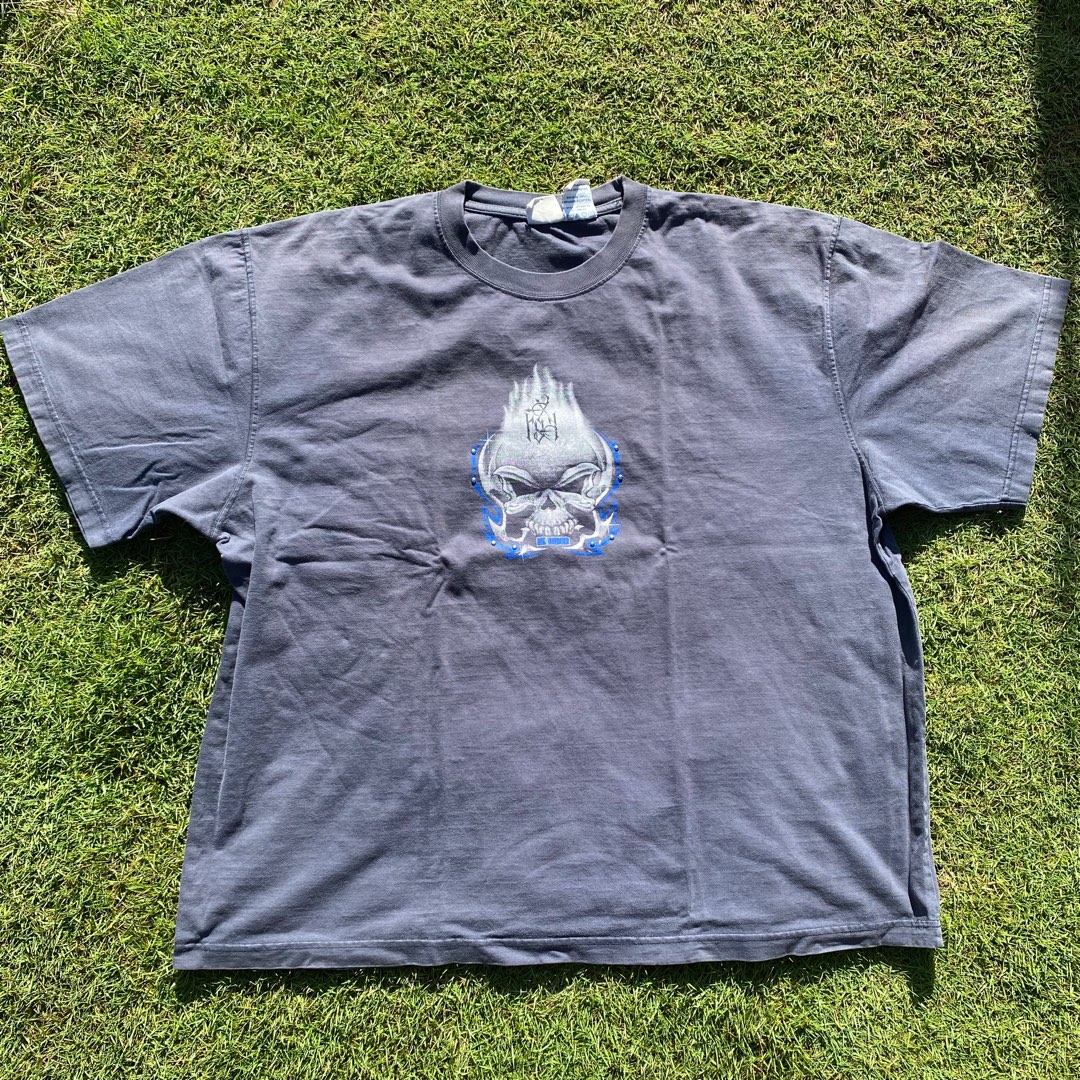 Boxy skull tee, Men's Fashion, Tops & Sets, Tshirts & Polo Shirts on ...