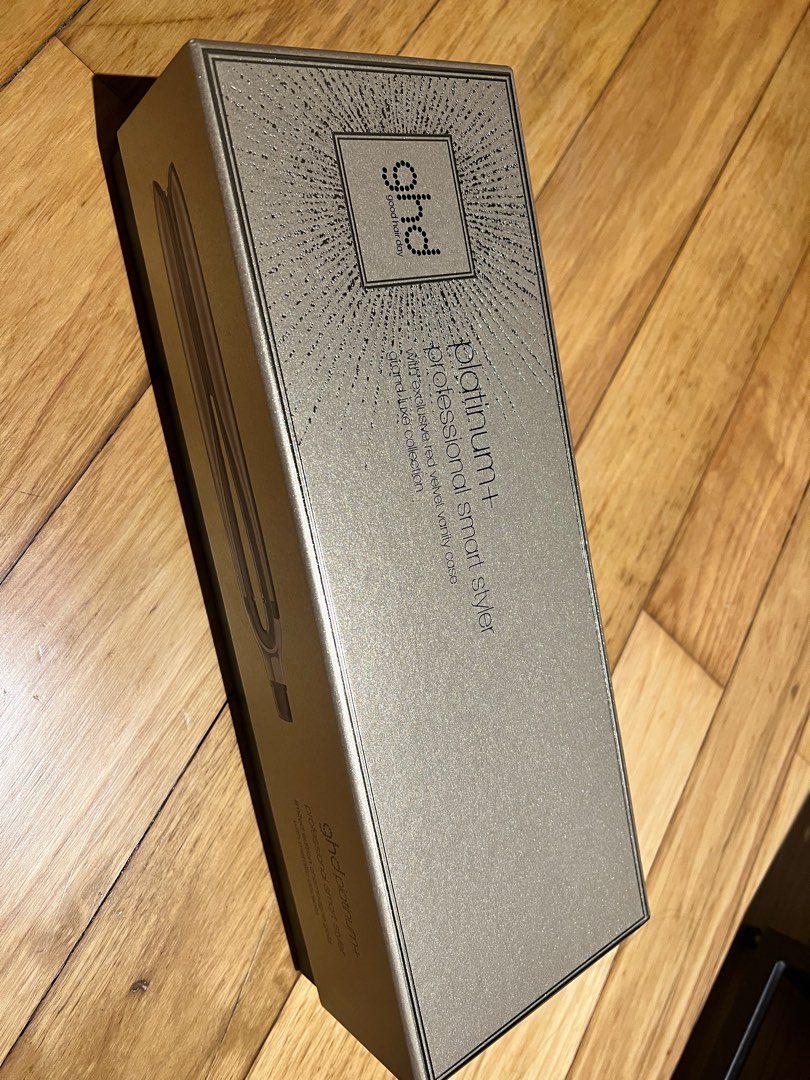 Brand new GHD Platinum+ Hair Styler - champagne gold, with exclusive ...
