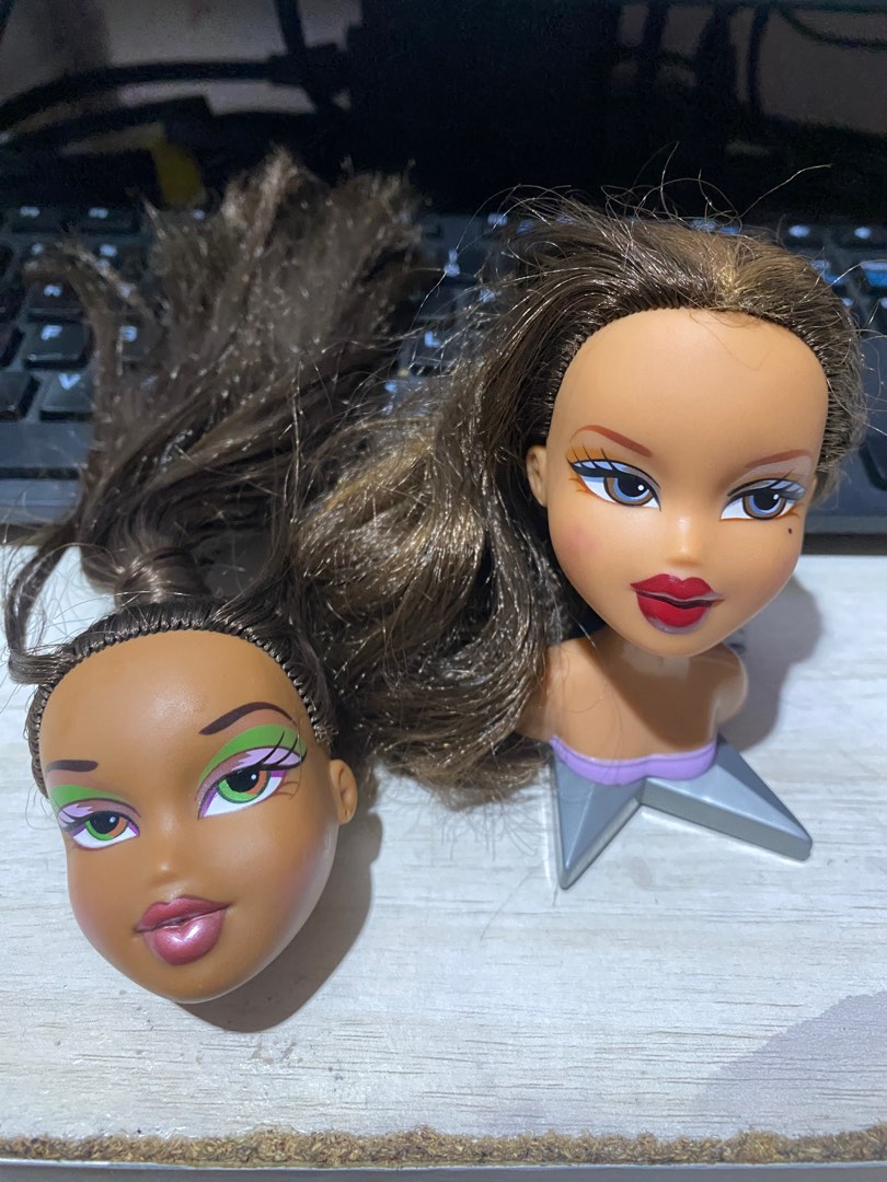 BRATZ HEADS YASMIN AND SASHA, Hobbies & Toys, Toys & Games on Carousell