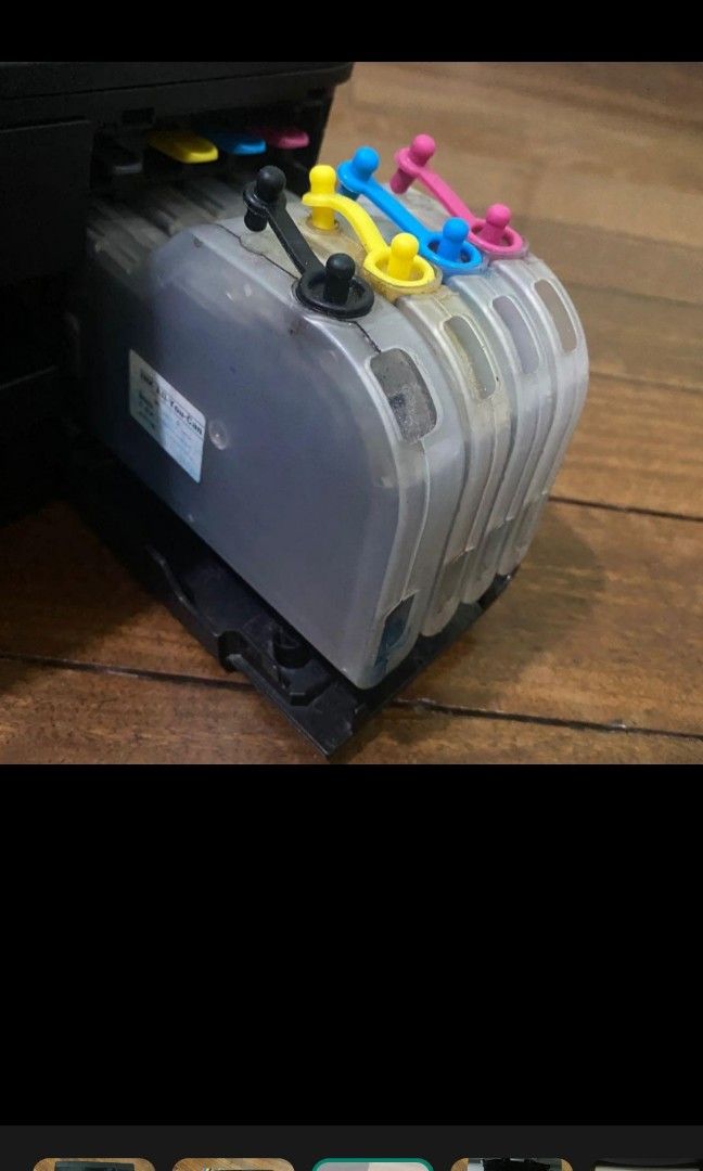 Broken Printer Brother MFC j430w Printer Scanner Copy Fax Wifi ...