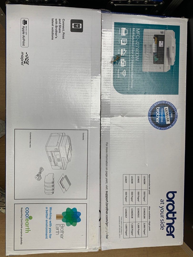 Brother Multifunction Color A3 Wireless Inkjet Printer Model MFC ...