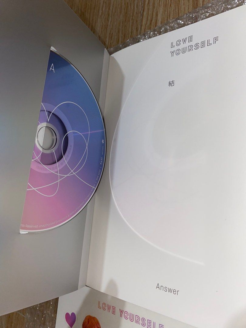 BTS LY ANSWER VER. E w/ RM PC, Hobbies & Toys, Memorabilia ...
