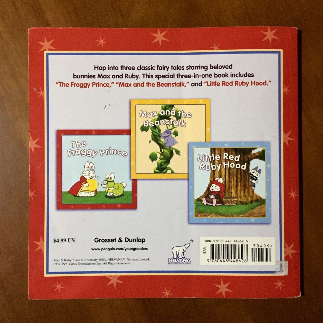 Bunny Fairy Tales (Max & Ruby / Nick, Jr. / 3in1), Hobbies & Toys ...