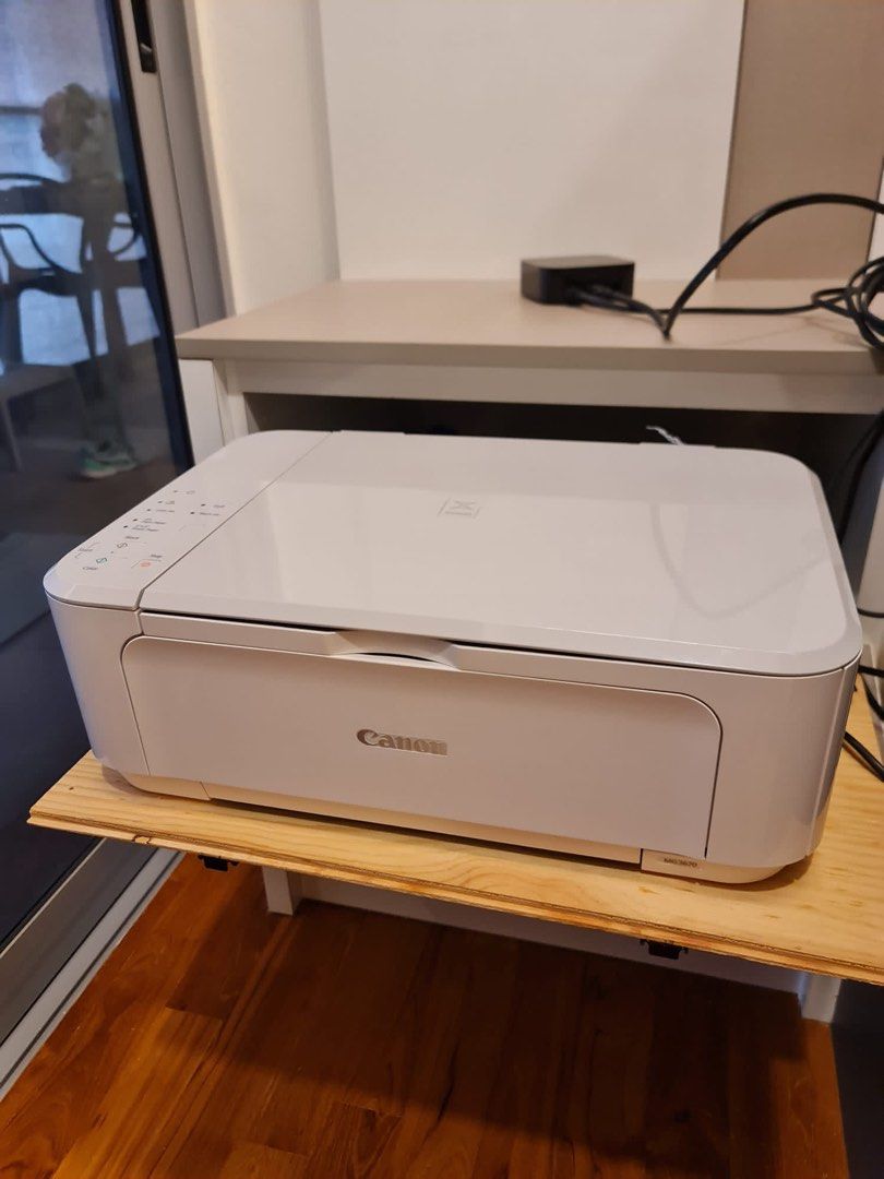 Canon PIXMA MG3670 Wireless All-In-One Inkjet Printer, Computers & Tech ...