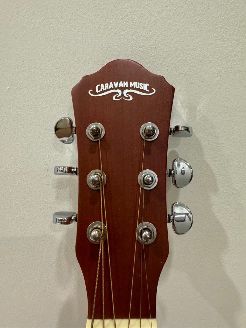 Caravan Acoustic Guitar, Hobbies & Toys, Music & Media, Musical ...