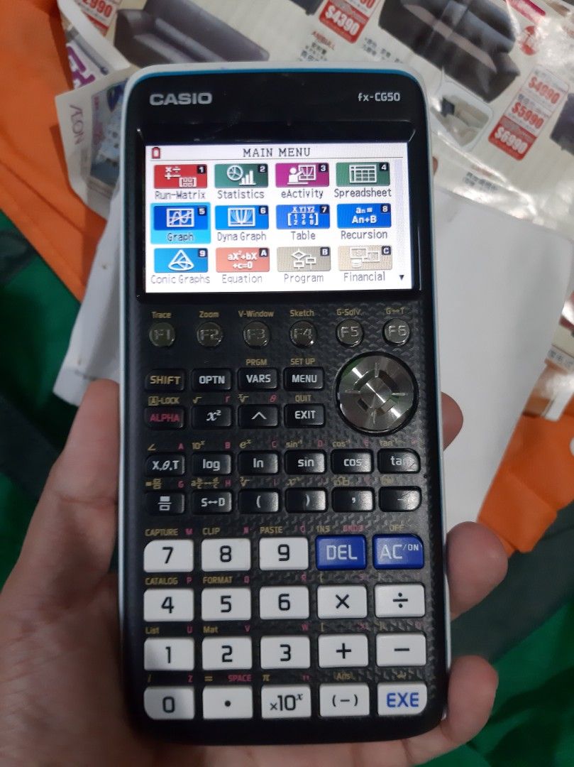 Casio FX CG50 Calculator, Mobile Phones & Gadgets, Other Gadgets on ...