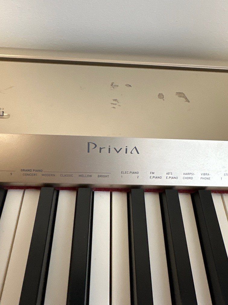 Casio Privia Piano, Hobbies & Toys, Music & Media, Musical Instruments ...