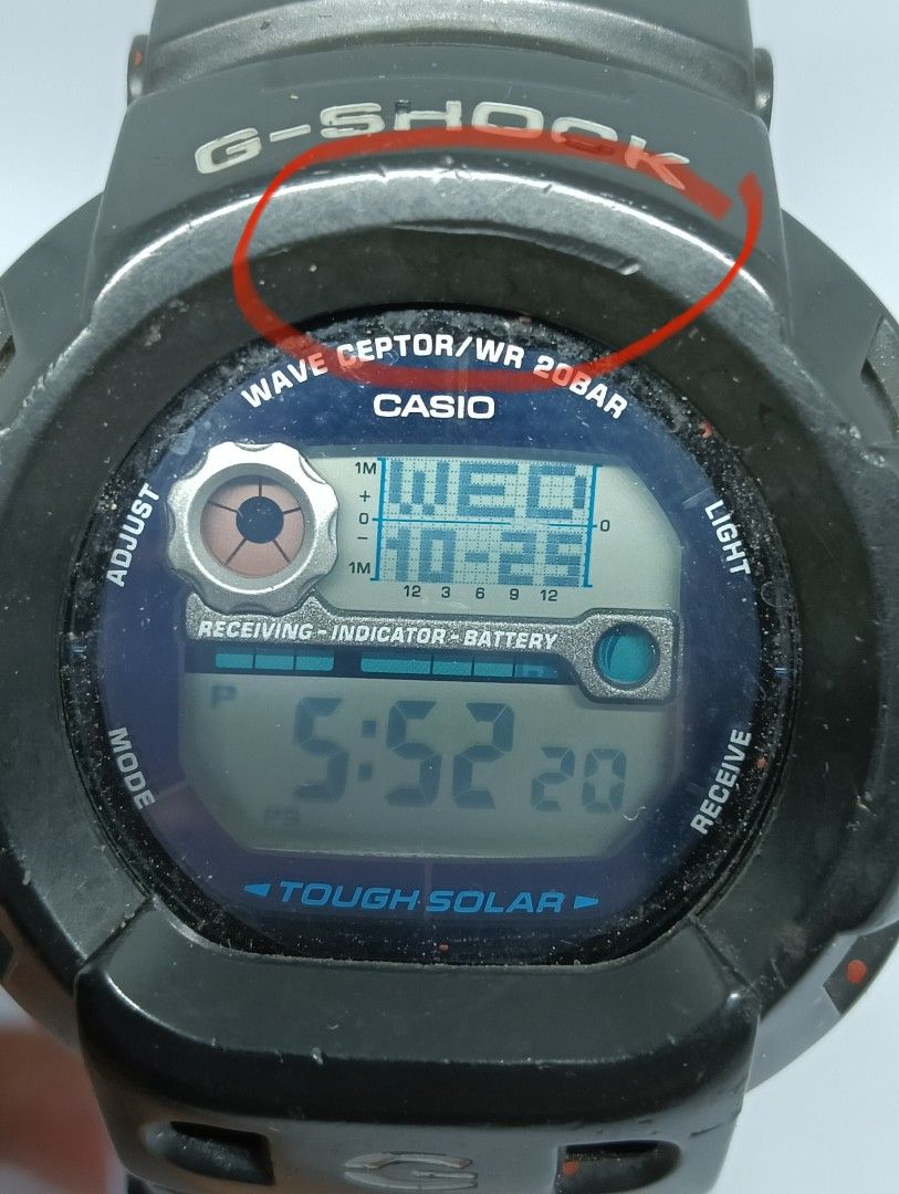 Casio Vintage Rare G-Shock SILENCER GW-400J Jam tangan watch gshock ...