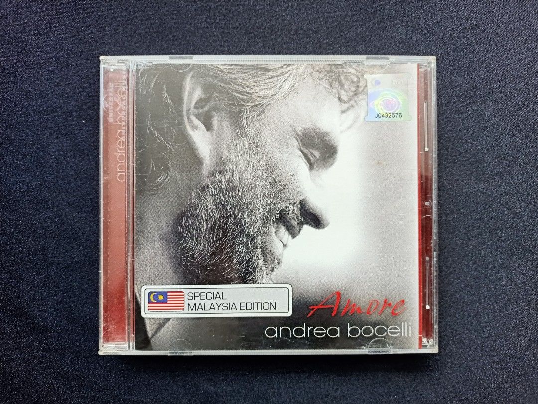 CD Andrea Bocelli : amore, Hobbies & Toys, Music & Media, CDs & DVDs on ...