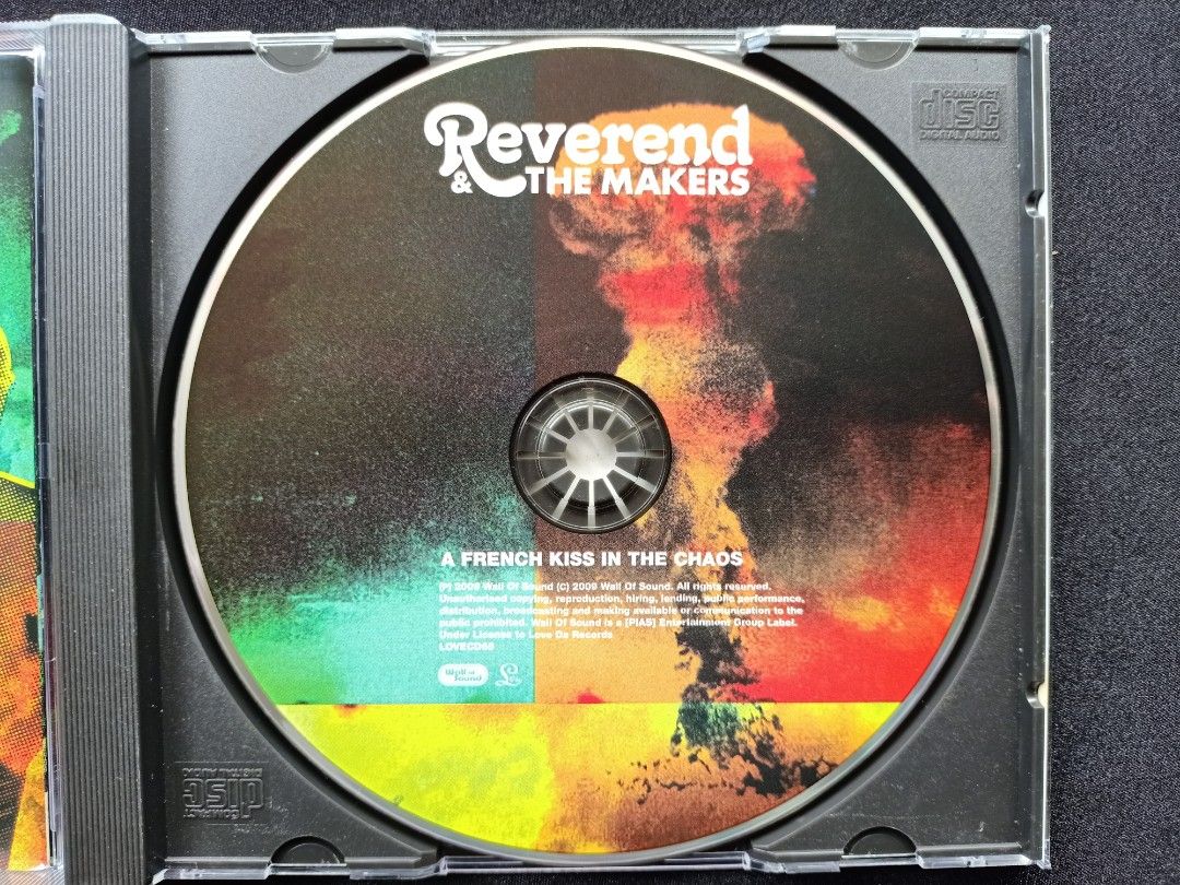 CD Reverend & The Makers : a french kiss in the chaos, Hobbies & Toys, Music & Media, CDs & DVDs ...