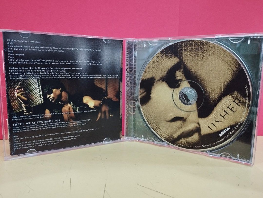 (CD) Usher Confessions, Hobbies & Toys, Music & Media, CDs & DVDs on Carousell