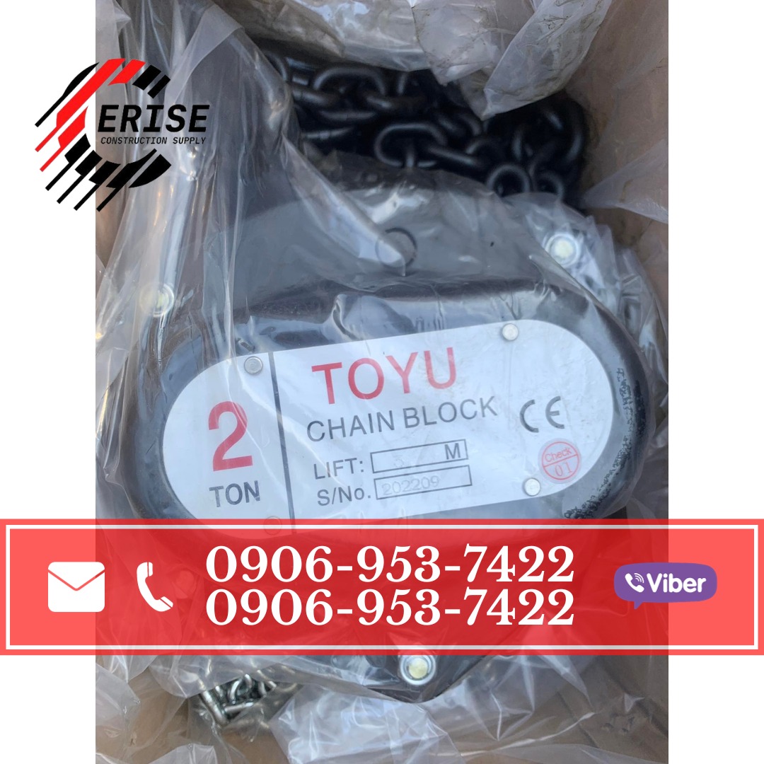 Chain Block | Heavy Duty | Toyu | Heavy Duty Chain Block, Commercial ...