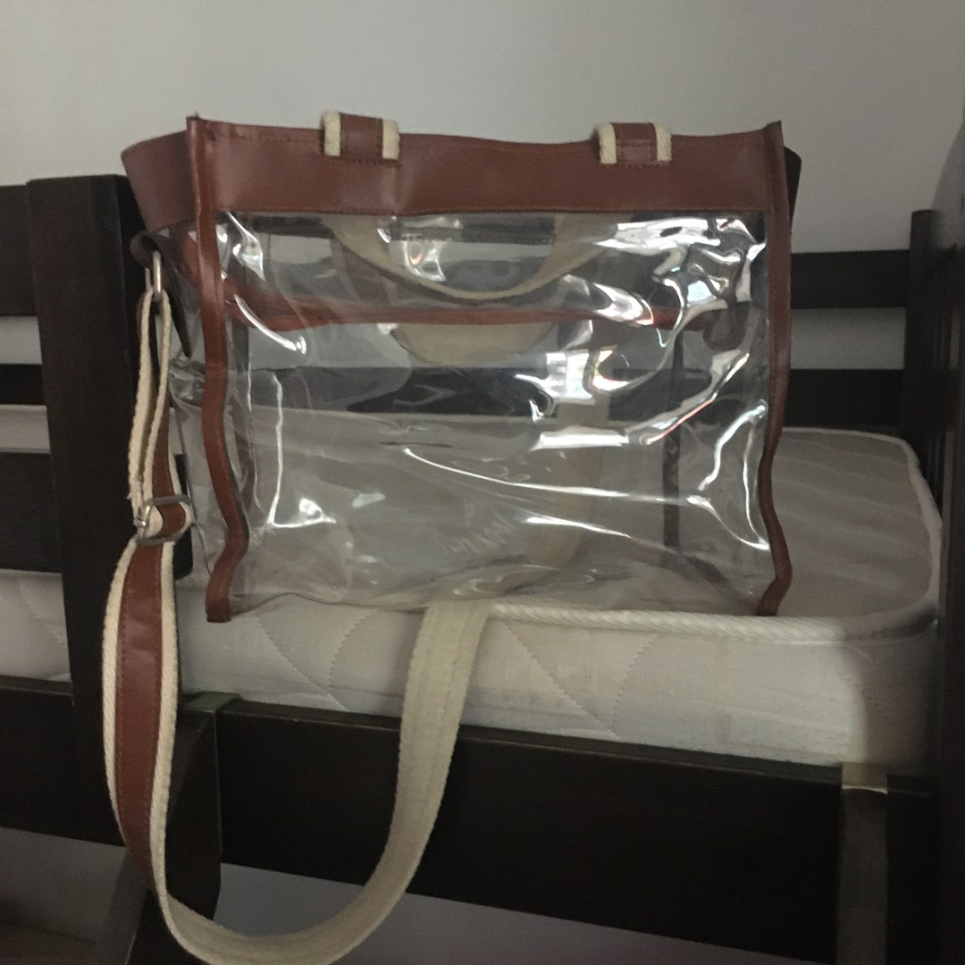 Clear Shoulder Bag, Women's Fashion, Bags & Wallets, Shoulder Bags on ...