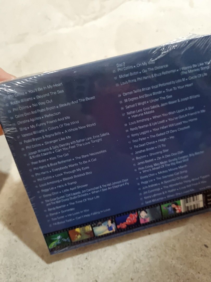Collection of All Time Favorite Disney Hits (Double CD 44 Songs ...