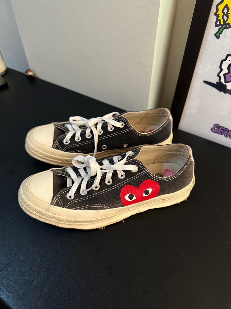 Converse Cdg, Men's Fashion, Footwear, Sneakers on Carousell