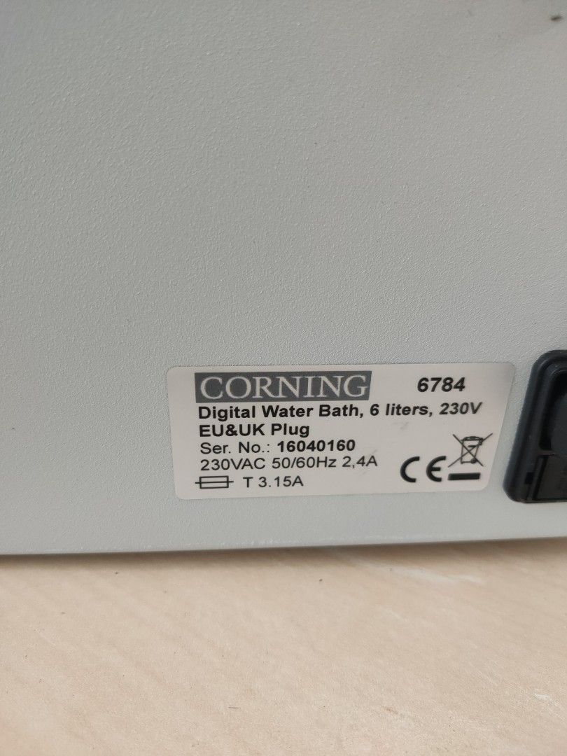 CORNING 6 Liters Digital Water Bath for sale @ $180 each (AAR 2125), Health & Nutrition, Medical ...