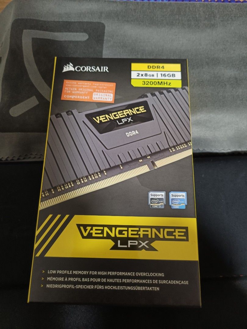 Corsair Vengeance LPX DDR4 RAM, Computers & Tech, Parts & Accessories, Computer Parts on Carousell