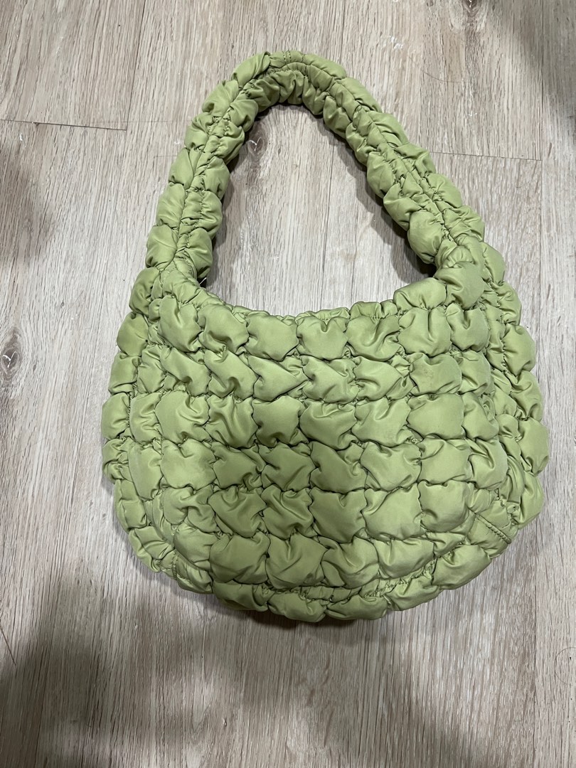 COS Mini Quilted Bag in Moss Green, Women's Fashion, Bags & Wallets ...