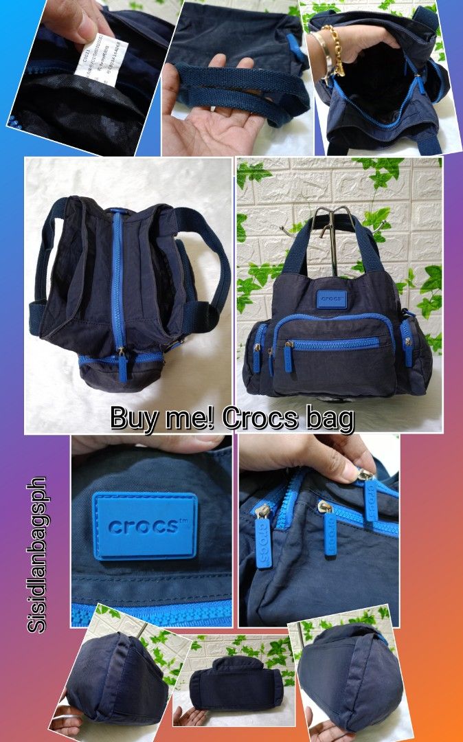 Crocs bag, Women's Fashion, Bags & Wallets, Shoulder Bags on Carousell