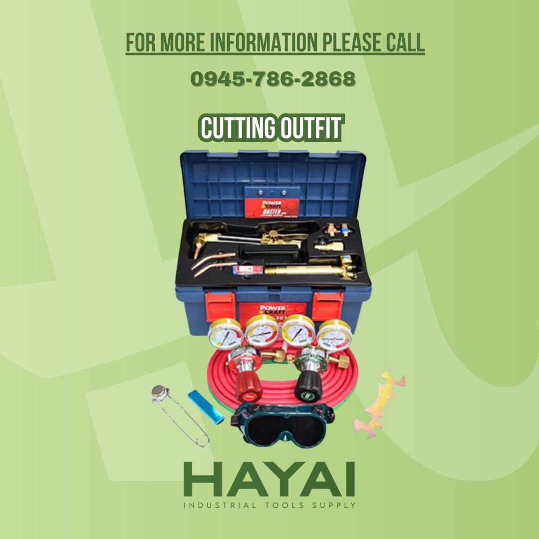Cutting Outfit, Commercial & Industrial, Industrial Equipment on Carousell