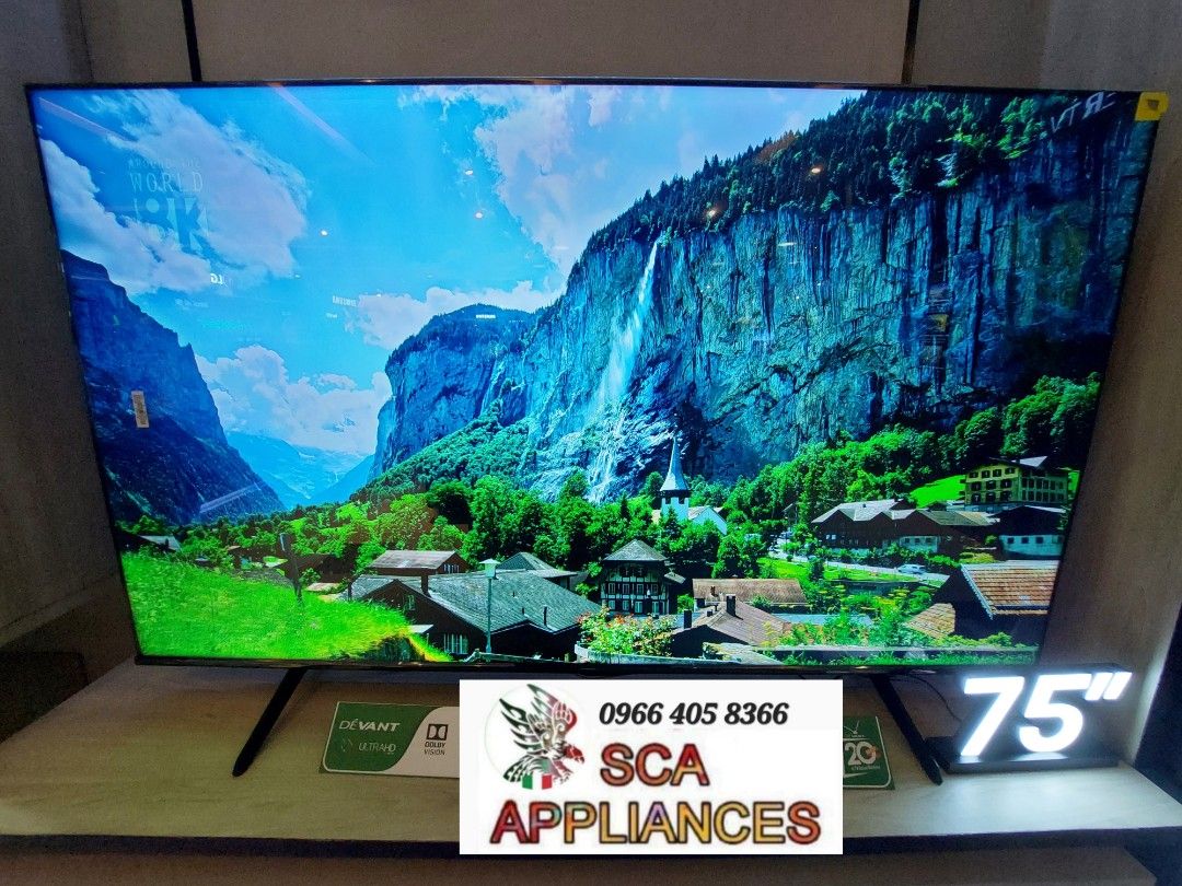 Devant 4k.uhd smart led tv 75uhd204 75in., TV & Home Appliances, TV ...