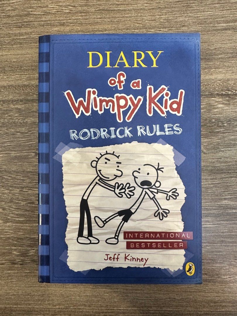 Diary Of A Wimpy Kid - Rodrick Rules (Softcover Book), Hobbies & Toys ...
