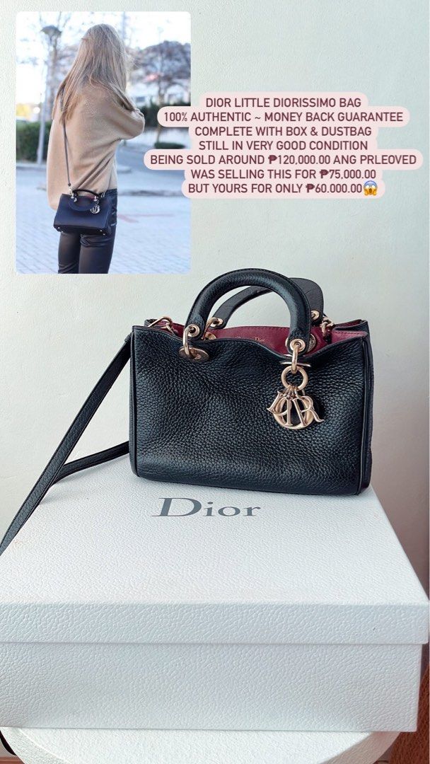 Dior Little Diorissimo, Luxury, Bags & Wallets on Carousell