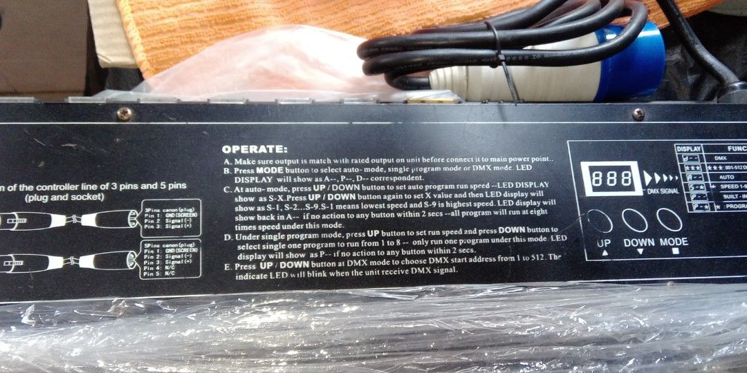 DMX 12 CHANNEL SWITCH PACK FOR STAGE LIGHTING USE, Hobbies & Toys ...