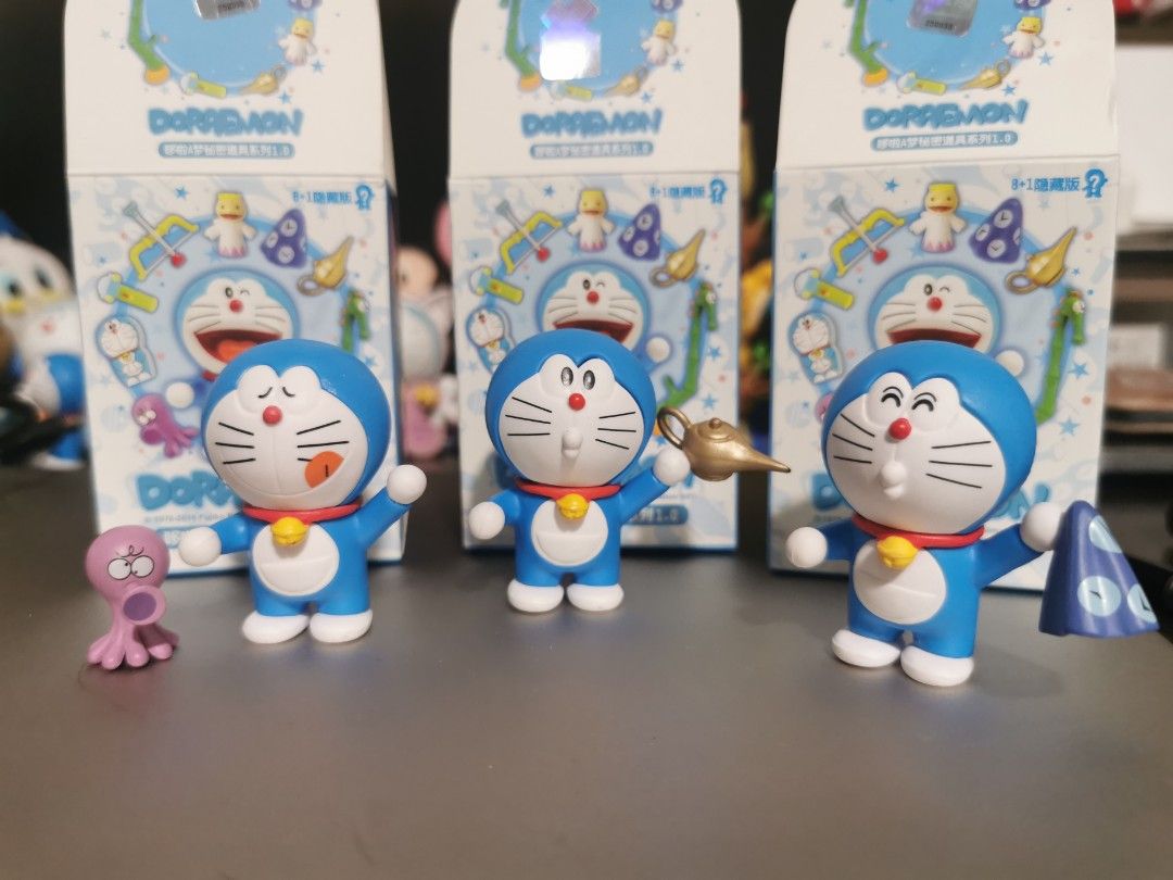 Doraemon blindbox magic lamp octopus time blanket, Hobbies & Toys, Toys ...