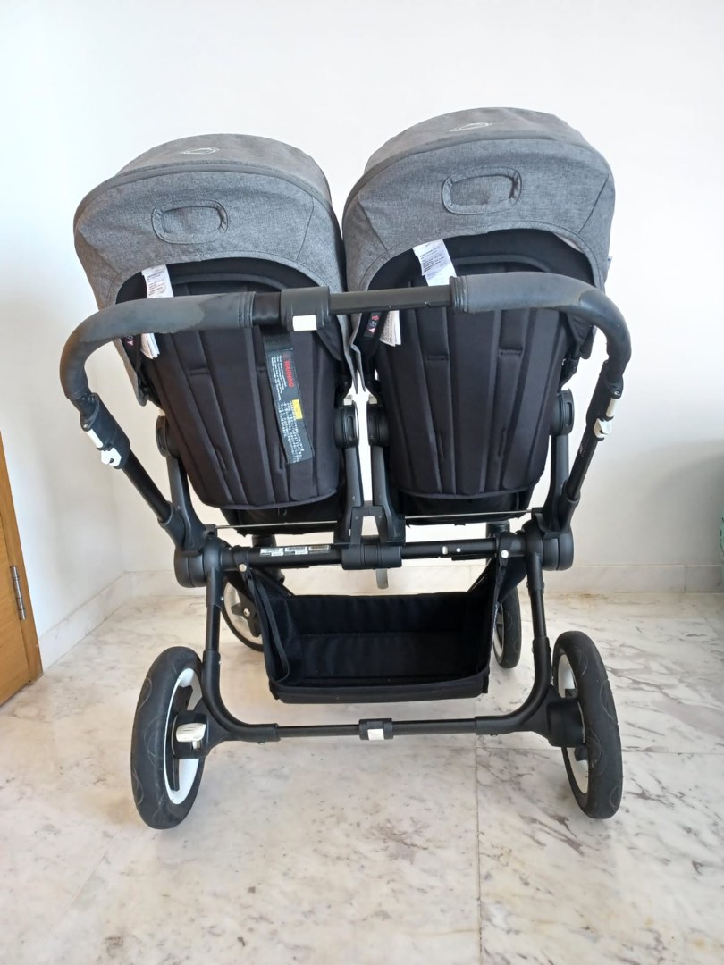 Great condition -Original Bugaboo Donkey 2 Double Stroller with 3 free ...