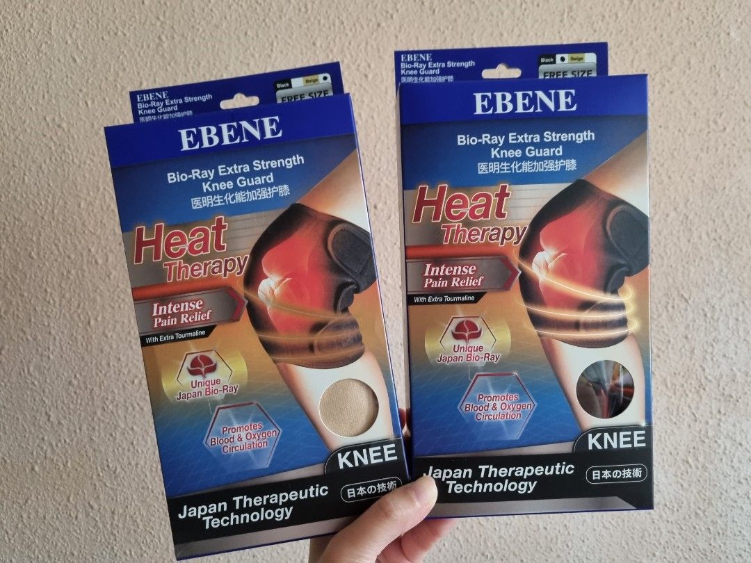 EBENE Bio-Ray Extra Strength Knee Guard, Health & Nutrition, Medical ...