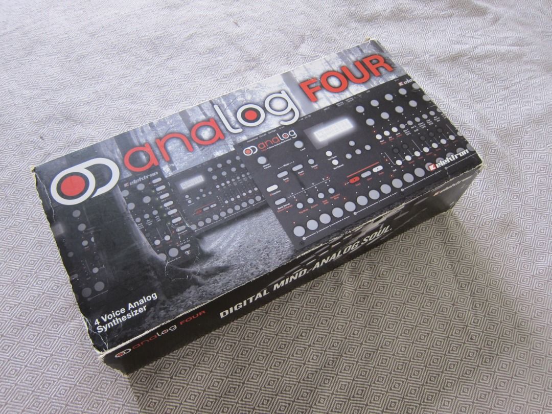 Elektron Analog Four Mk1 synthesizer (free delivery), Hobbies & Toys ...