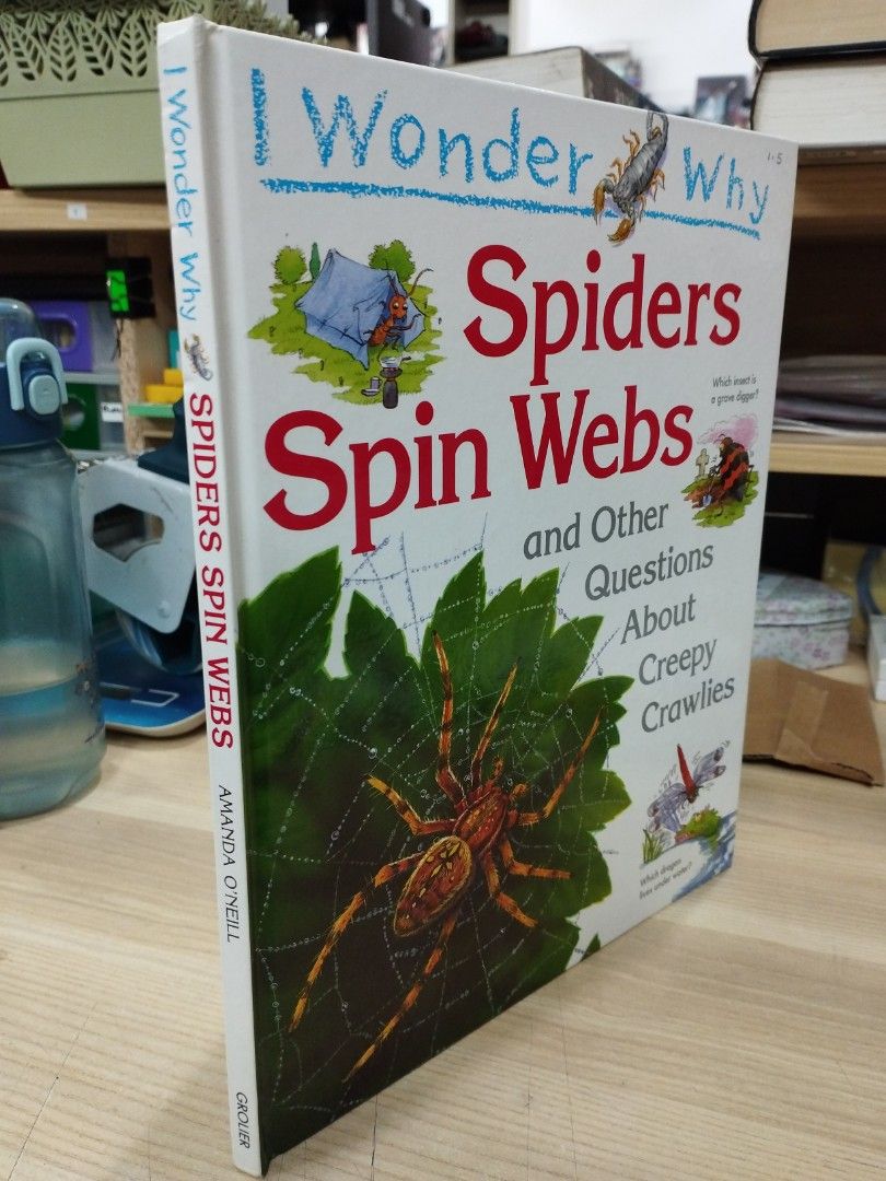 (ENG) I Wonder Why Spiders Spin Webs and other questions about creepy ...