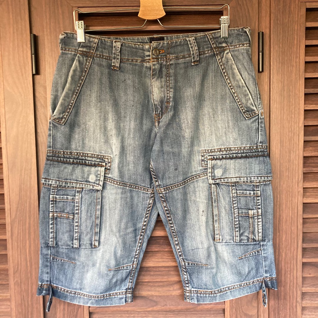 Engbers Cargo Jorts, Men's Fashion, Bottoms, Jeans on Carousell