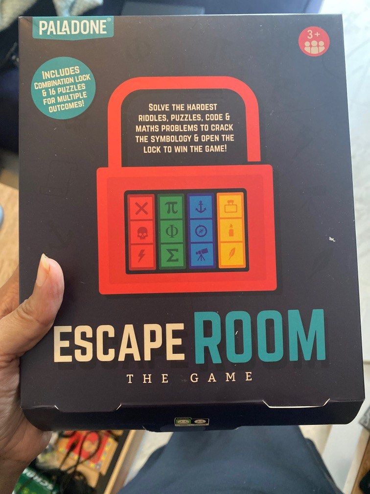 Escape room board game, Hobbies & Toys, Toys & Games on Carousell