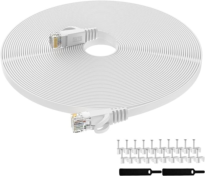 Ethernet Cable 30m, Lovicool Cat 6 Gigabit Lan, Computers & Tech, Parts ...