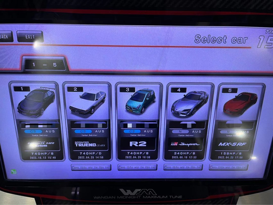 Evo9 840HP,wangan midnight,wmmt6rr, Video Gaming, Gaming Accessories ...