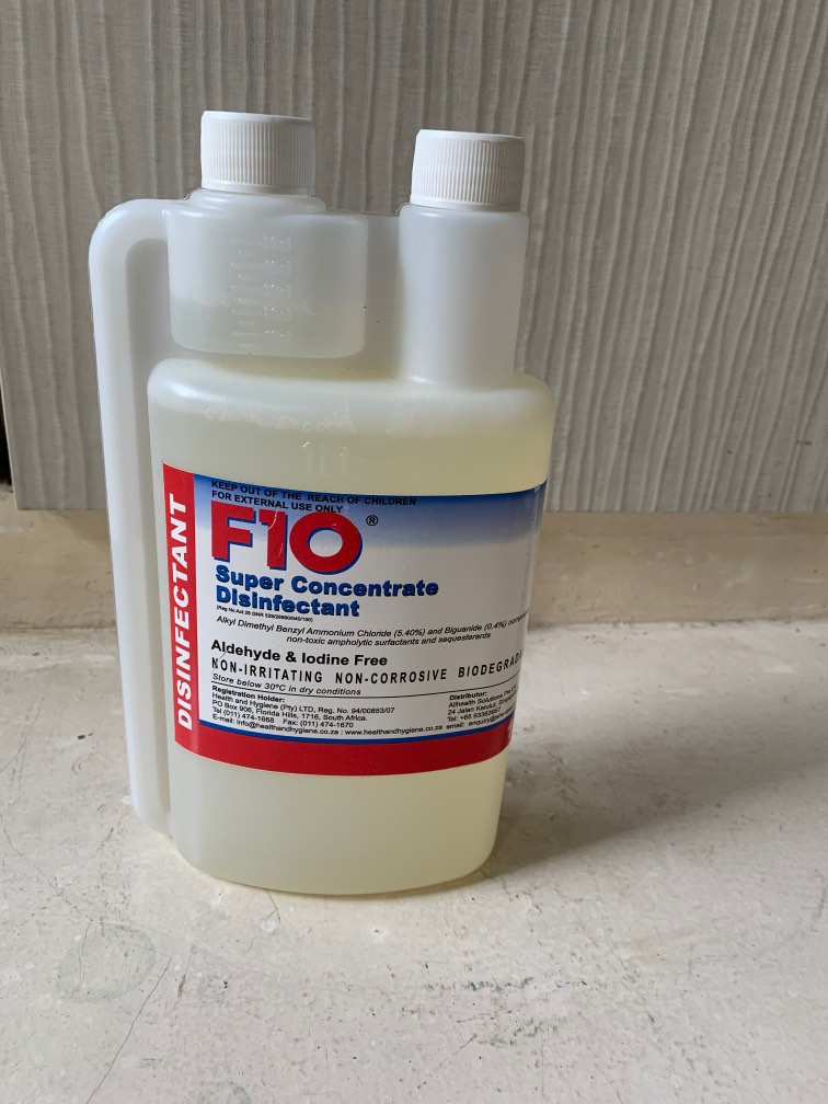 F10 disinfectant, Pet Supplies, Health & Grooming on Carousell