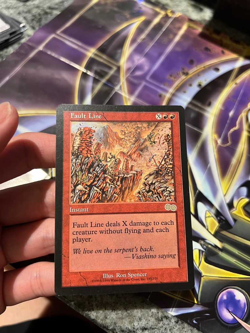 Fault line mtg magic the gathering, Hobbies & Toys, Toys & Games on ...