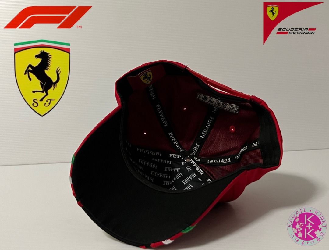 Ferrari (Black/Red Theme) CAP, Men's Fashion, Watches & Accessories ...