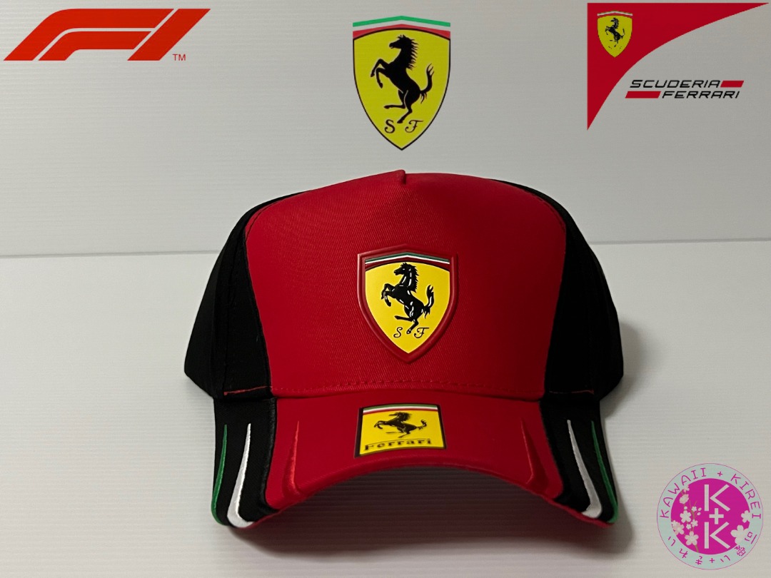 Ferrari (Red/Black Theme) CAP, Men's Fashion, Watches & Accessories ...