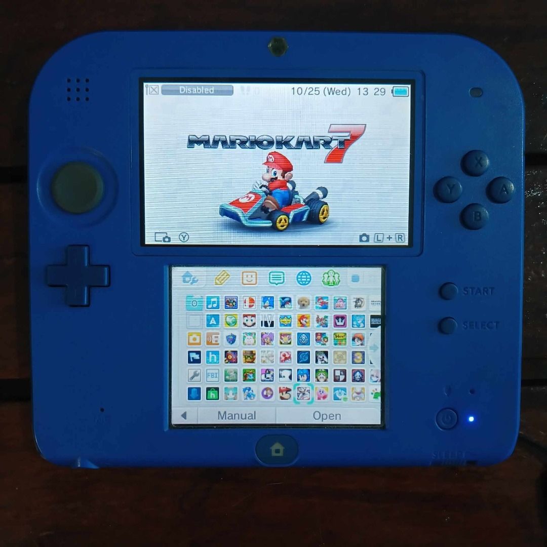 For Sale: Nintendo 2DS Mario Kart 7 (Blue) - CFW (Jailbreak), Video ...