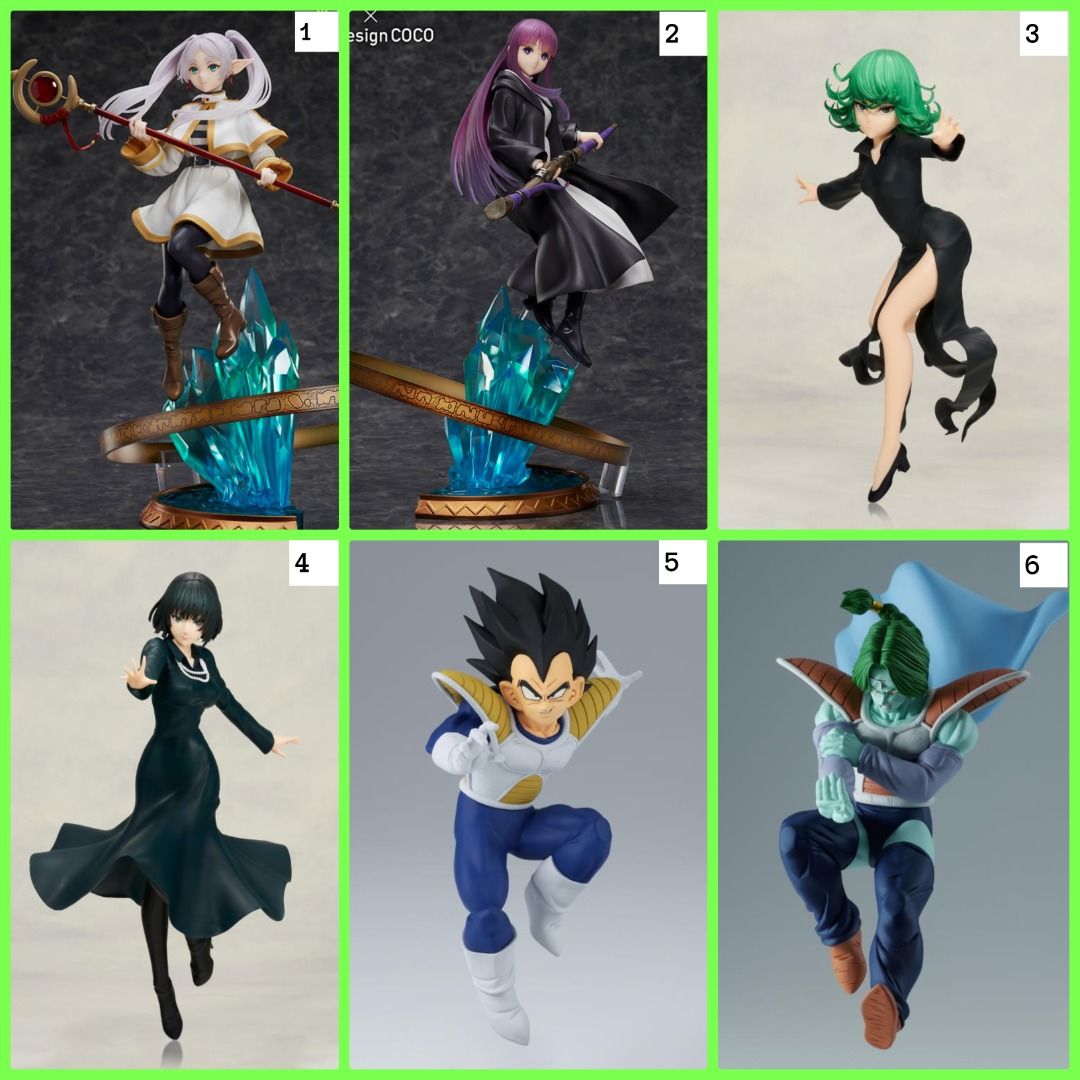 Frieren: Beyond Journey's End - Frieren Fern One-Punch Man Figure #5 ...