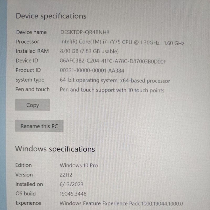 Fujitsu Tablet STYLISTIC V727 i7 7TH GEN 12.3 inch Tablet PC POS SYSTEM ...
