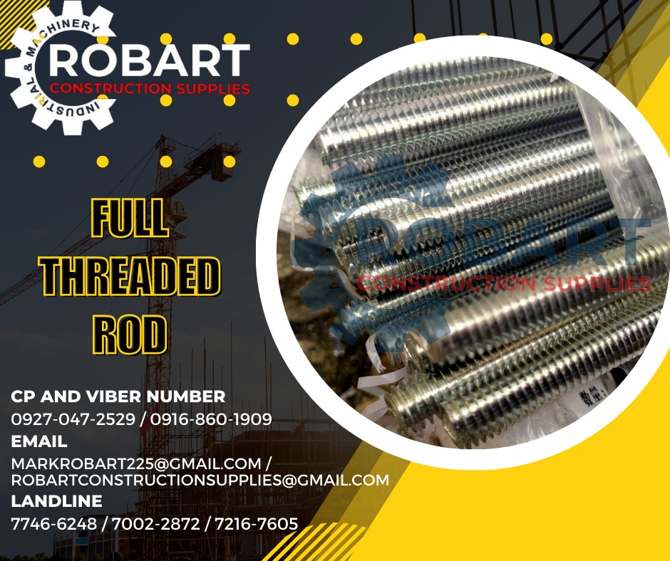 Full Threaded Rod, Commercial & Industrial, Construction & Building ...